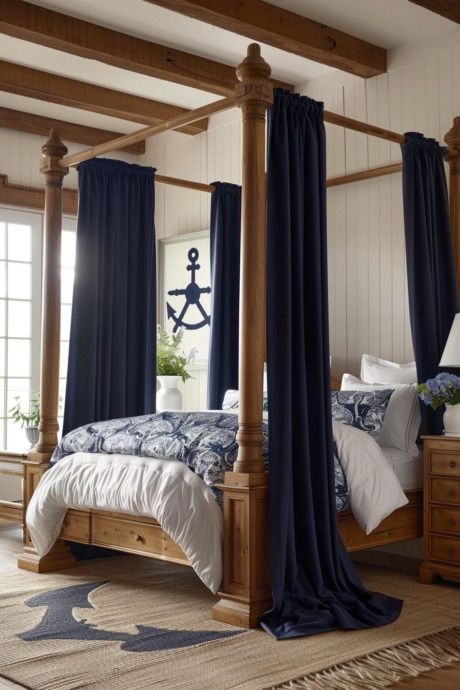 29 Canopy Bed With Curtains Ideas For A Dreamy Bedroom - Courtneys World