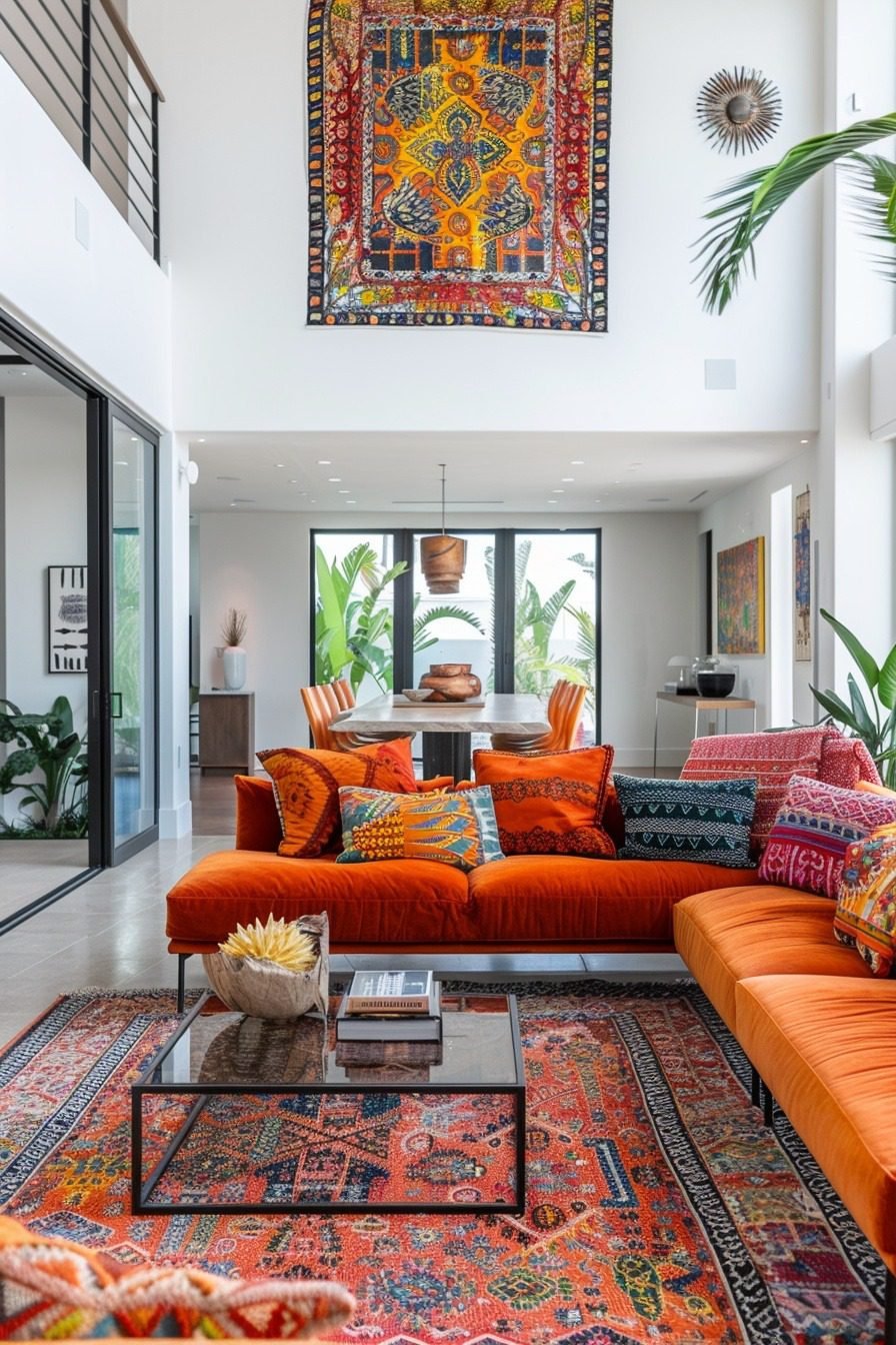 29 Afrohemian Decor Living Room Ideas To Transform Your Space ...
