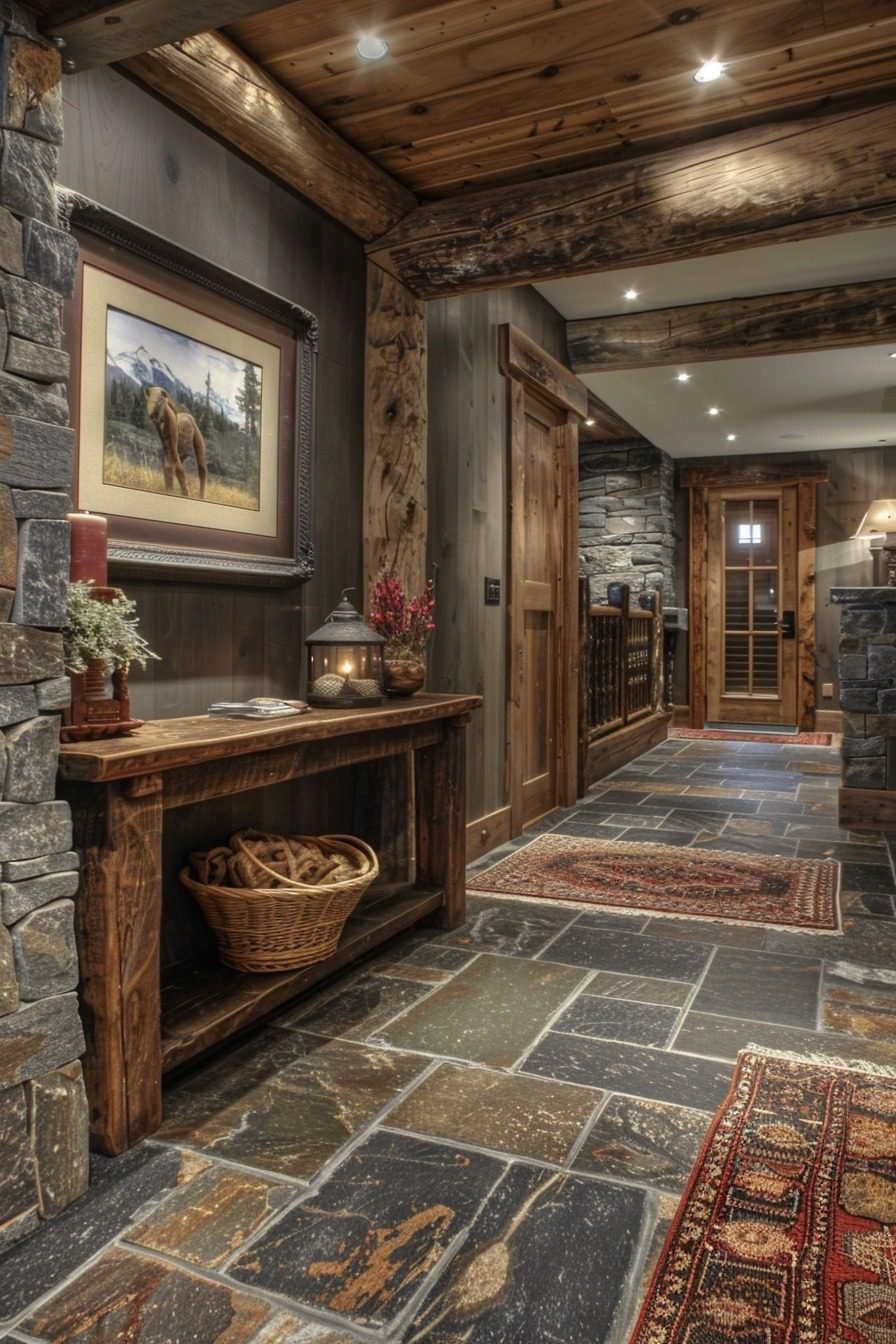29 Rustic Hallway Design Ideas For A Stylish And Inviting Space ...