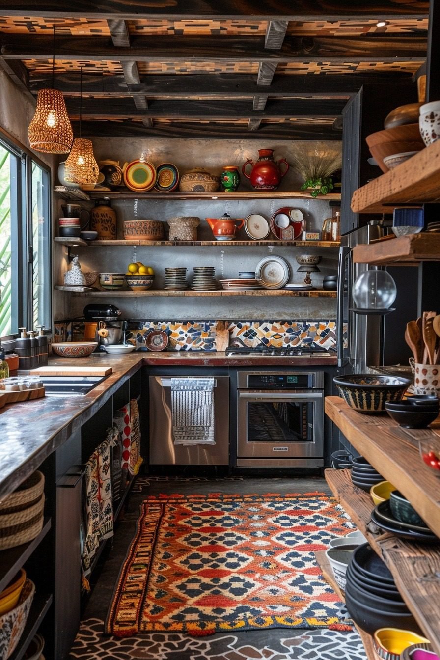 29 Afrohemian Decor Kitchen Ideas To Elevate Your Cooking Space ...