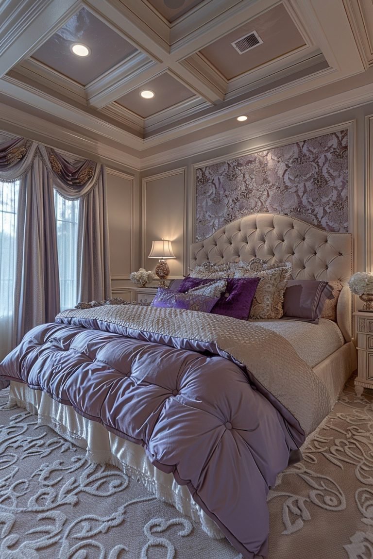 29 Glam Bedroom Decor Ideas For Ultimate Luxury - Courtneys World