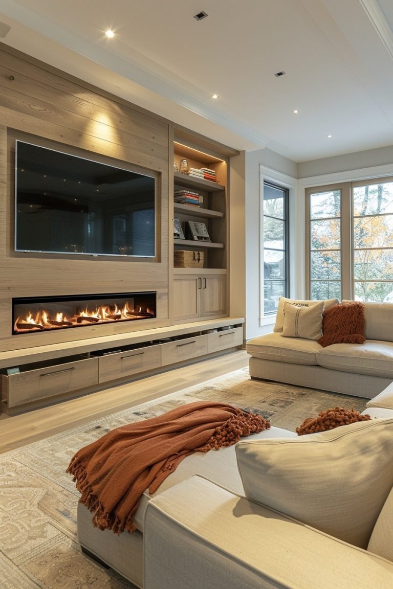29 Chic And Modern Fireplace Ideas To Enhance Your Home Decor ...