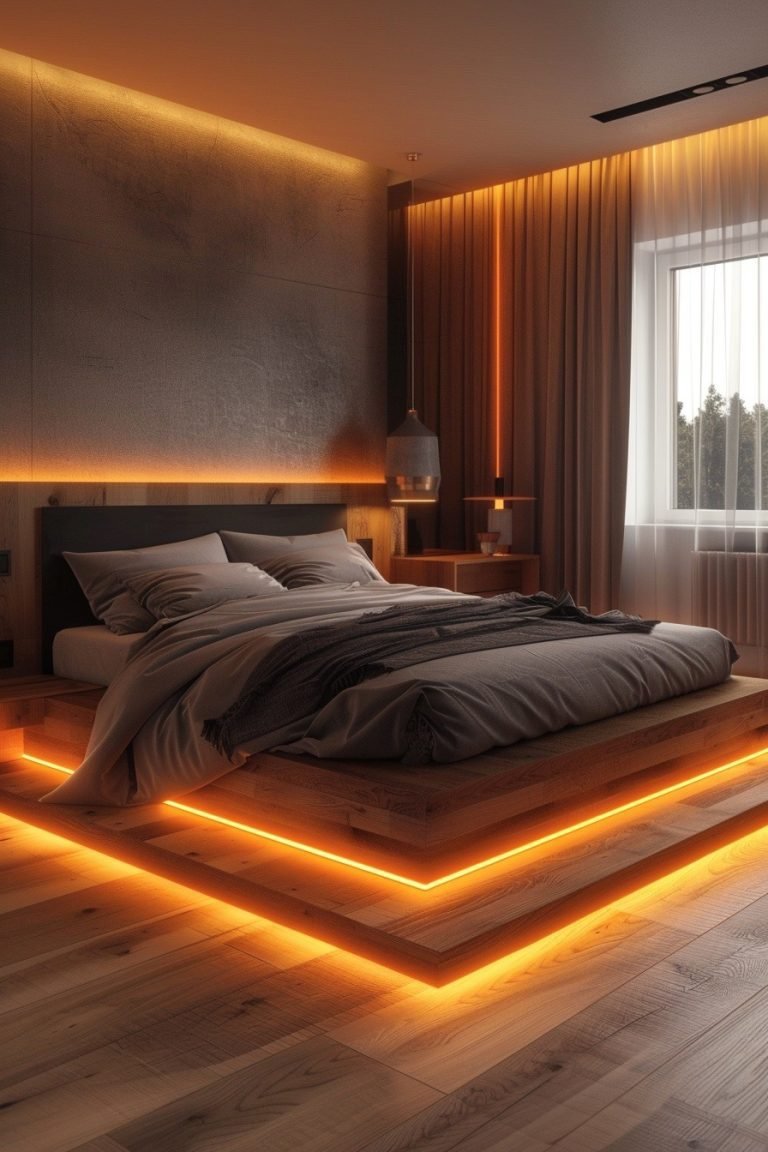29 Illuminating LED Lighting Bedroom Ideas To Brighten Your Space ...
