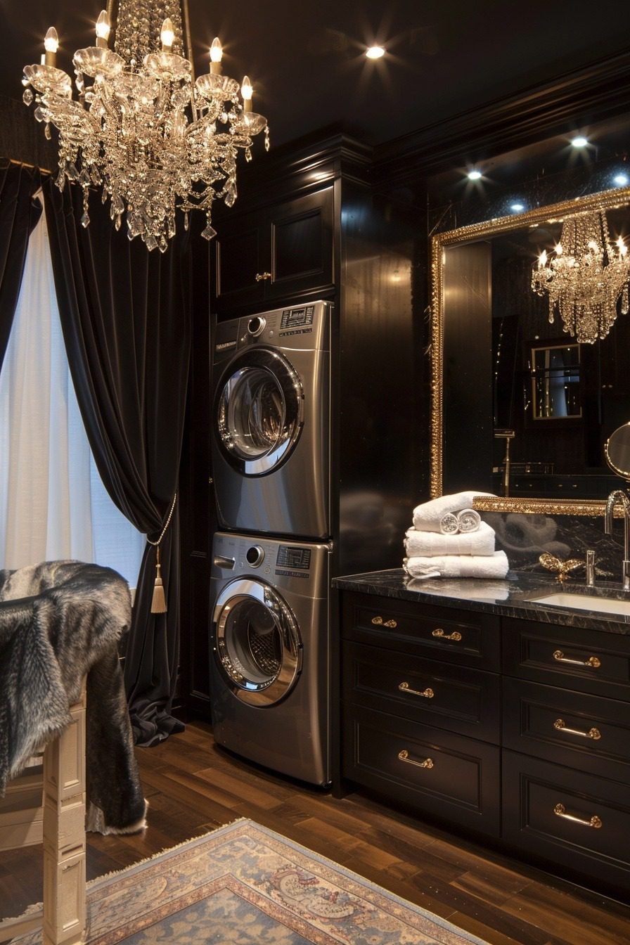 29 Stacked Laundry Room Ideas For Maximizing Your Space And Efficiency ...