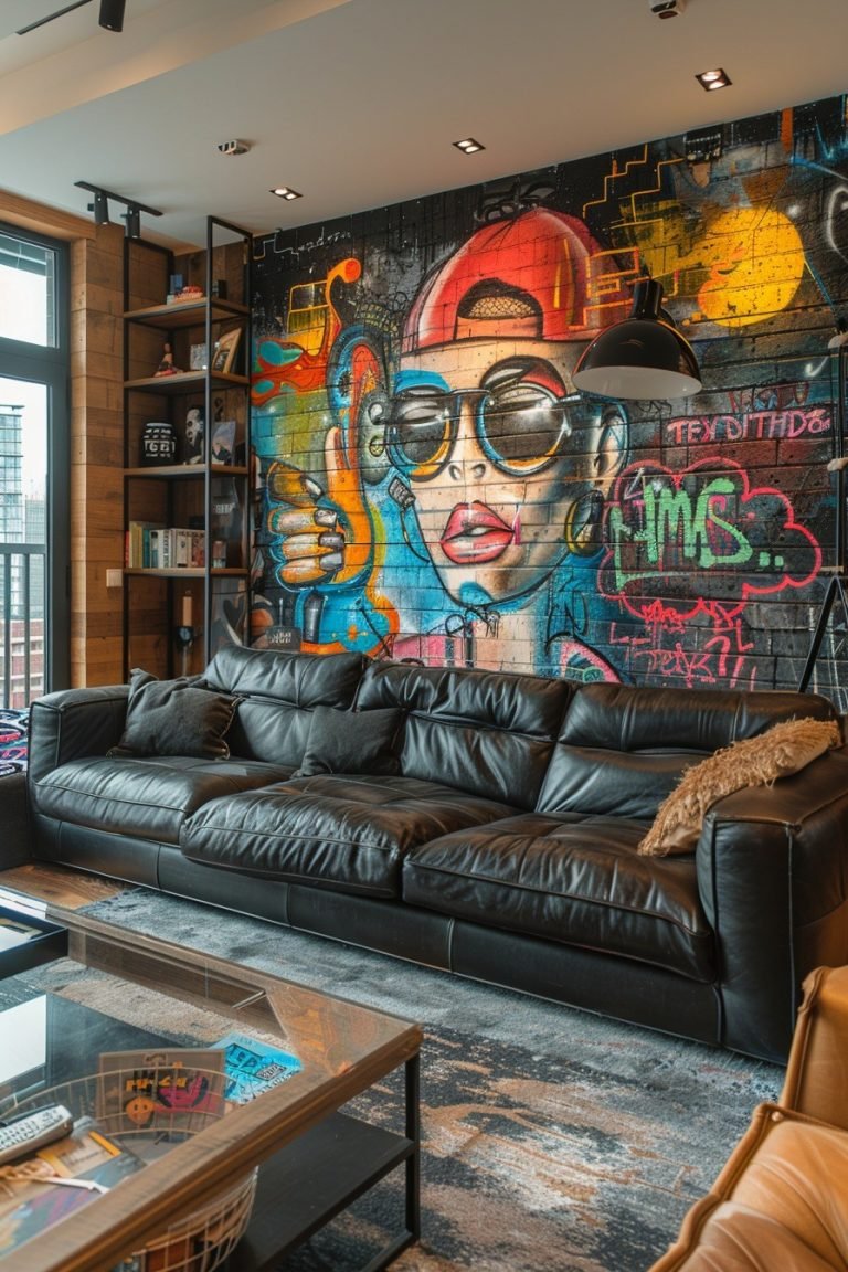 29 Street Style Living Room Ideas For A Bold And Trendy Urban Space ...
