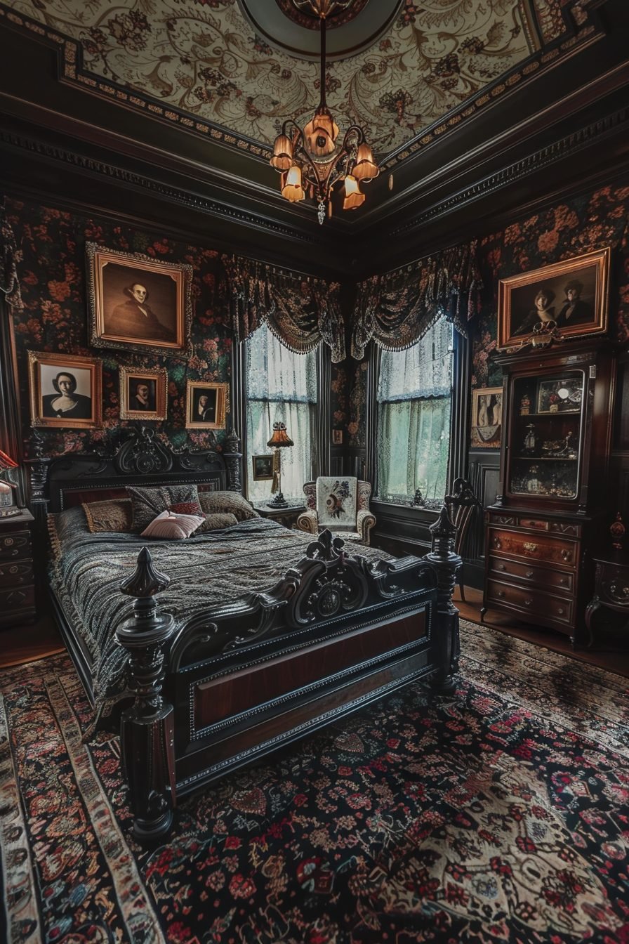 29 Dark Fantasy Bedroom Ideas For A Mysterious Sanctuary - Courtneys World