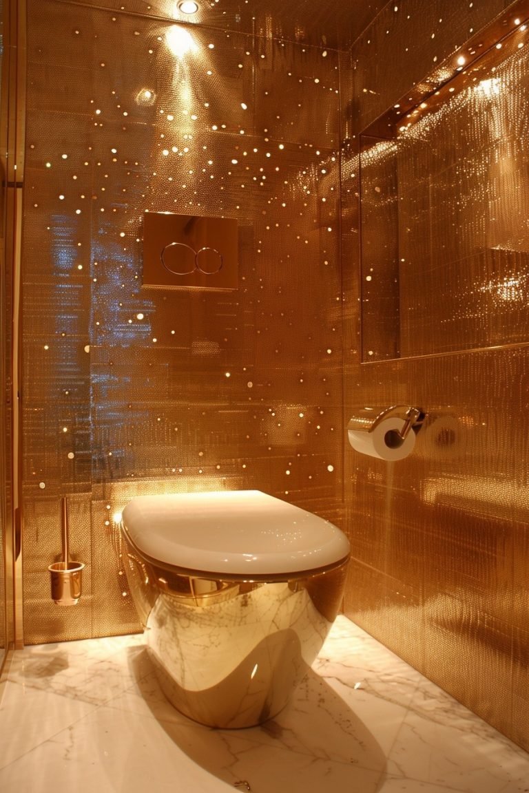 29 Luxurious Gold Bathroom Decor Ideas For A Glamorous Touch ...