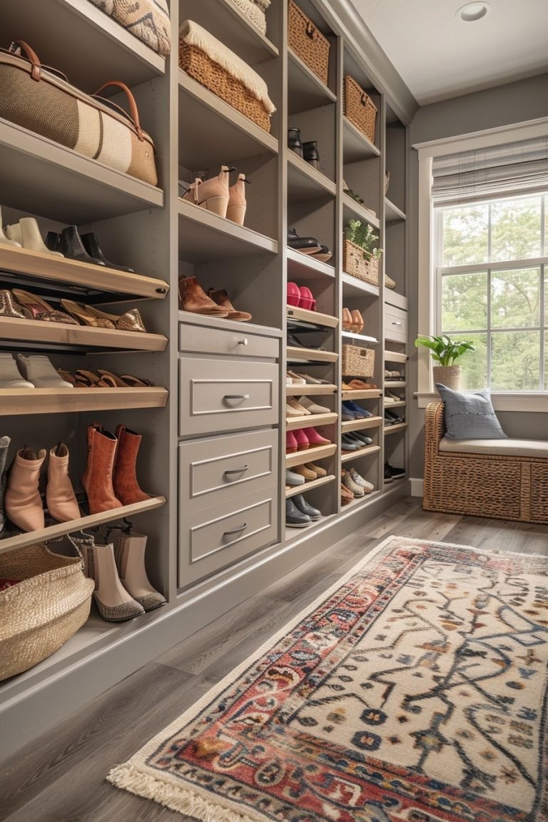 29 Walk In Closet Ideas To Maximize Your Storage In Style - Courtneys World