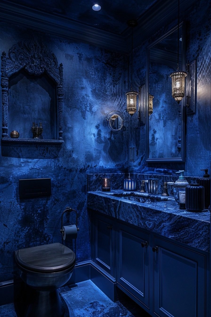 29 Captivating Blue Bathroom Decor Ideas For A Serene Ambiance ...