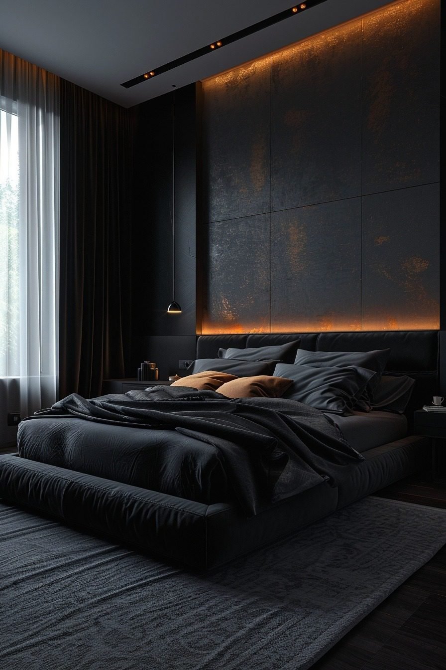 29 Stunning Dark Modern Bedroom Ideas For A Sleek And Stylish Space ...