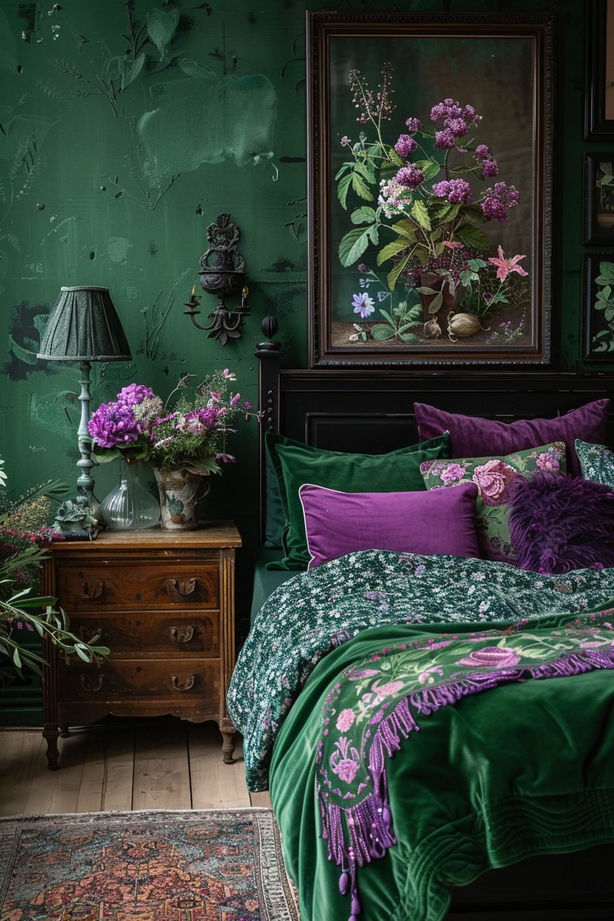 29 Goth Boho Bedrooms: Dark And Dreamy Design Inspirations - Courtneys ...