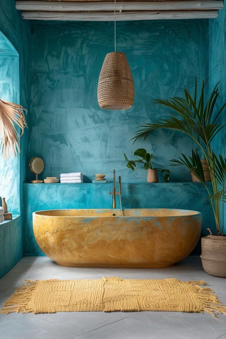 29 Vibrant Blue And Yellow Boho Decor Ideas For A Cheerful Home ...