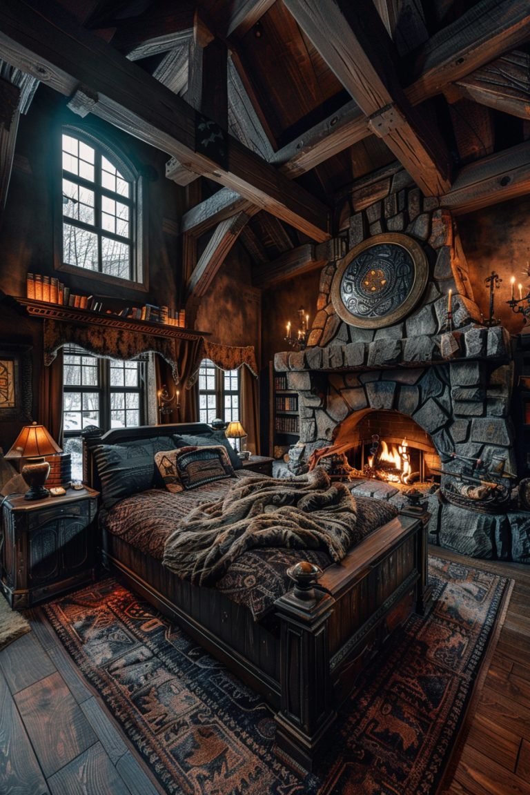 29 Dark Fantasy Bedroom Ideas For A Mysterious Sanctuary - Courtneys World