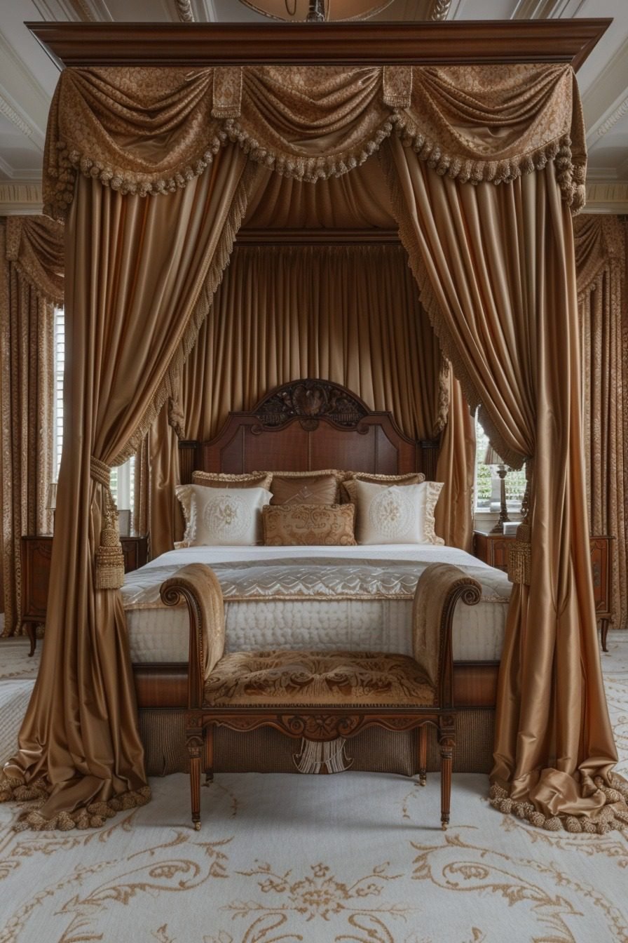 29 Canopy Bed Ideas For A Luxurious Bedroom Makeover - Courtneys World
