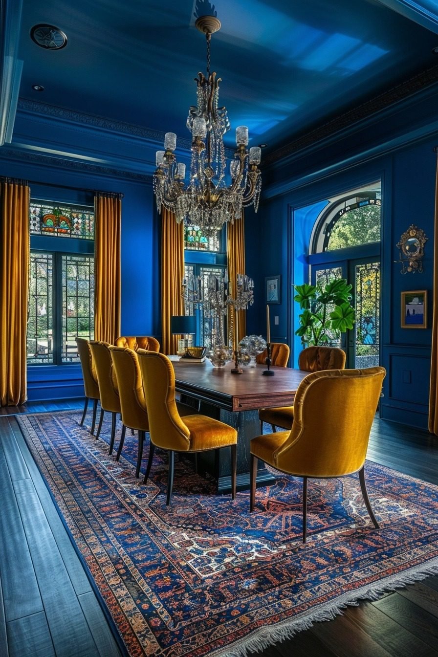 29 Vibrant Blue And Yellow Boho Decor Ideas For A Cheerful Home ...