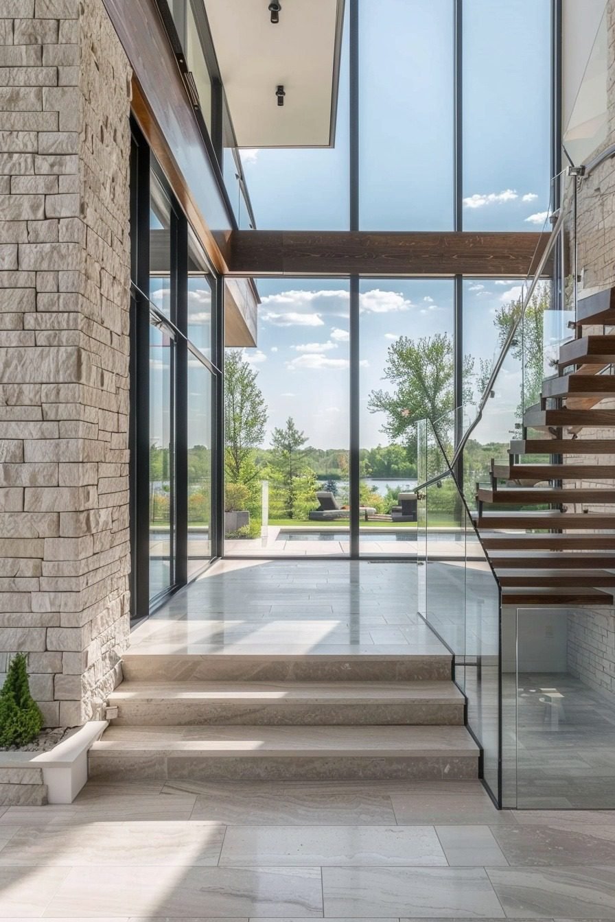 29 Captivating Staircase Entryway Ideas To Transform Your Home ...