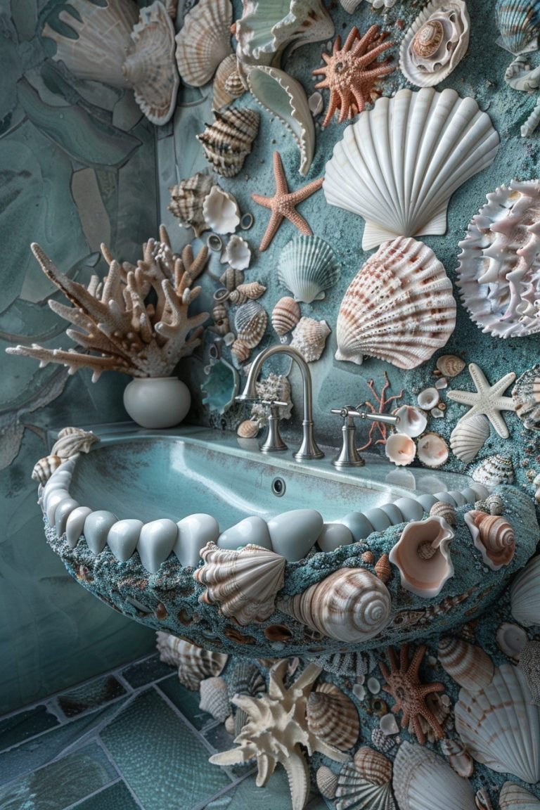 29 Mermaid Bathroom Ideas For A Magical Undersea Retreat - Courtneys World