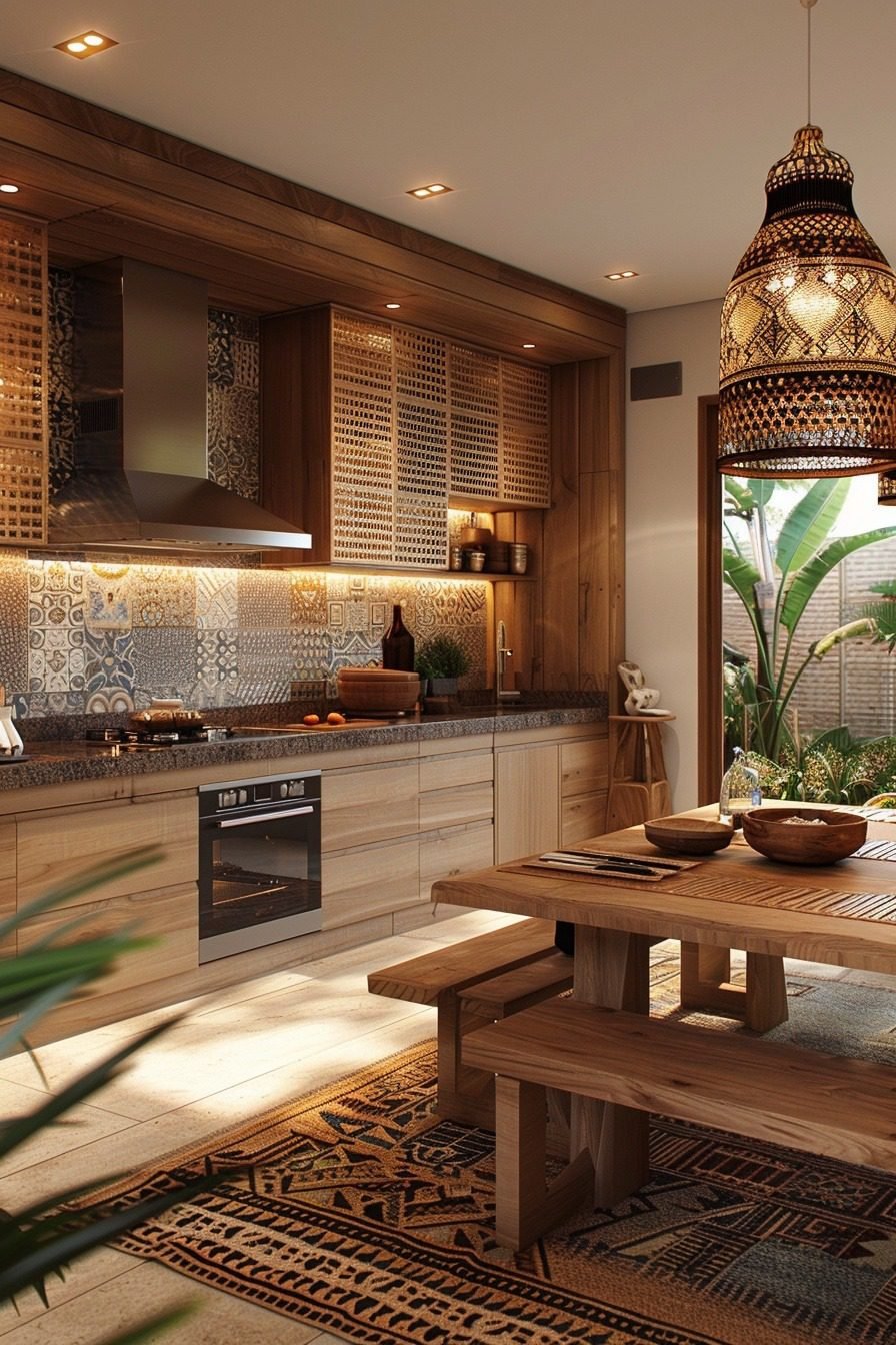 29 Afrohemian Decor Kitchen Ideas To Elevate Your Cooking Space ...