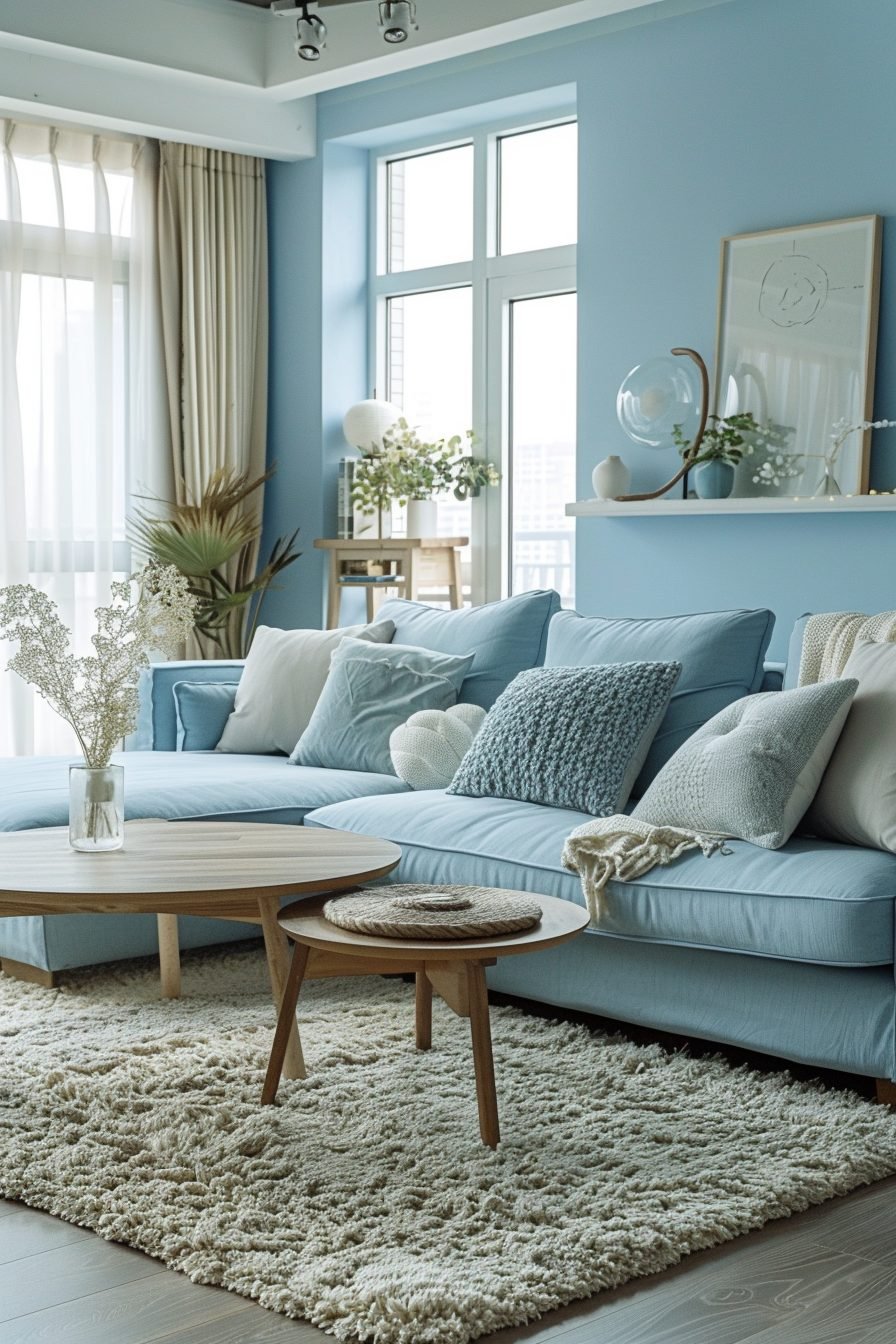 29 Blue Boho Apartment Ideas For A Tranquil Urban Haven - Courtneys World