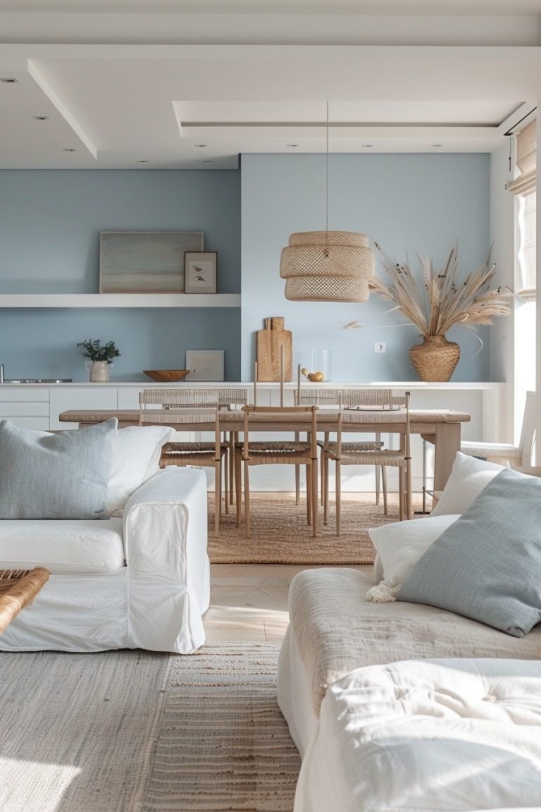 29 Blue Boho Apartment Ideas For A Tranquil Urban Haven - Courtneys World