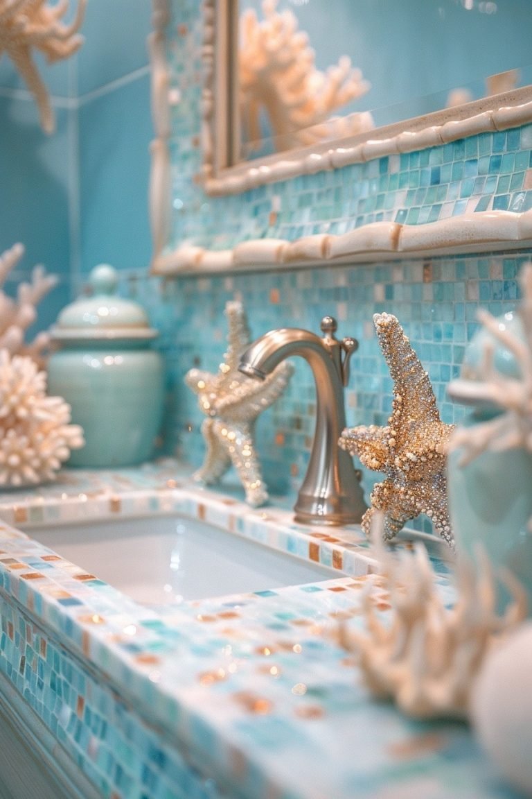 29 Mermaid Bathroom Ideas For A Magical Undersea Retreat - Courtneys World