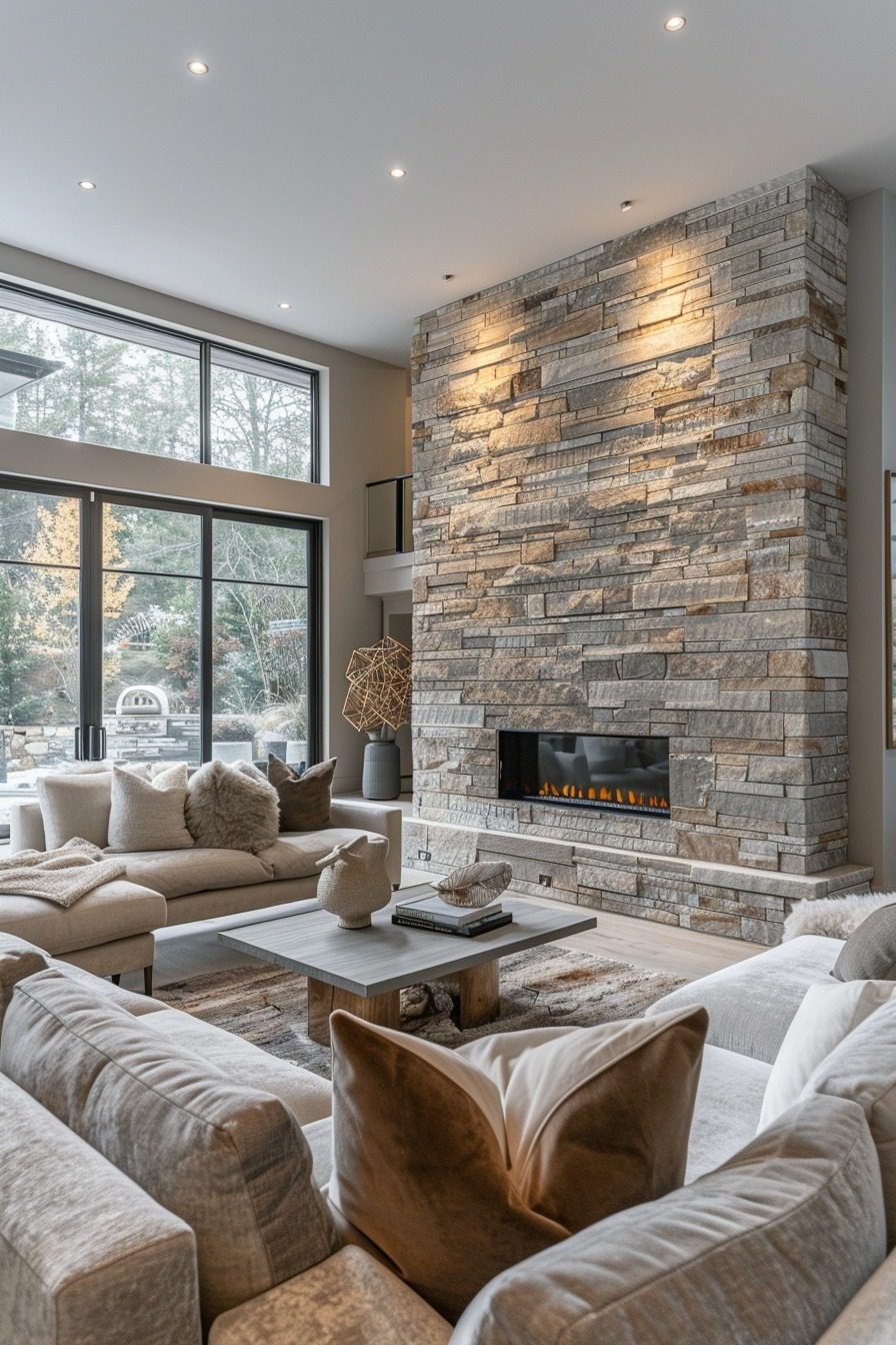 29 Chic And Modern Fireplace Ideas To Enhance Your Home Decor ...