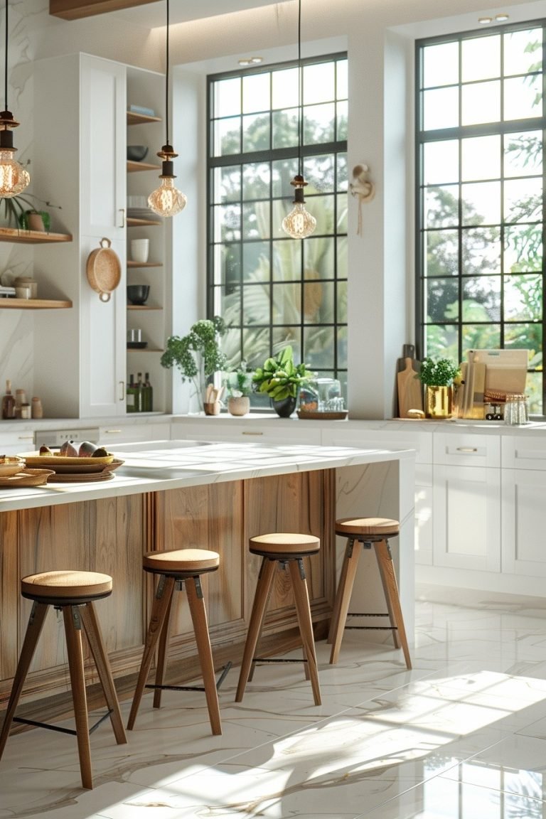 29 Scandi Boho Kitchen Inspirations To Elevate Your Cooking Space ...