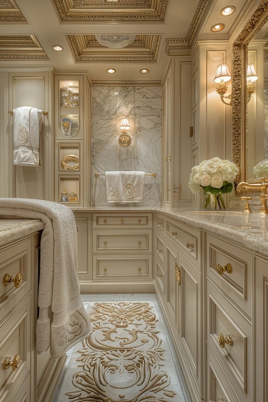 29 Luxurious Gold Bathroom Decor Ideas For A Glamorous Touch ...