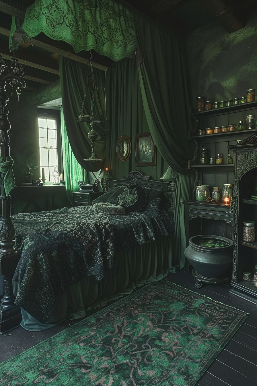 29 Dark Fantasy Bedroom Ideas For A Mysterious Sanctuary - Courtneys World