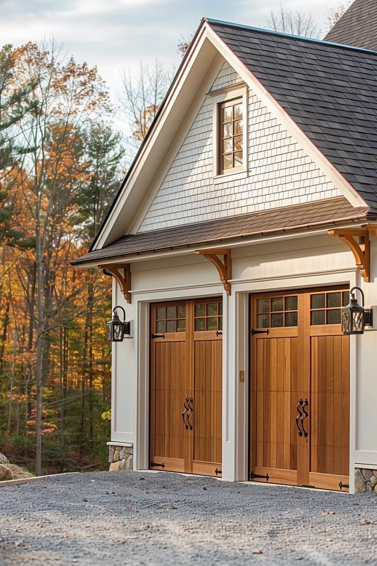 29 Farmhouse Garage Ideas For A Modern Rustic Look - Courtneys World