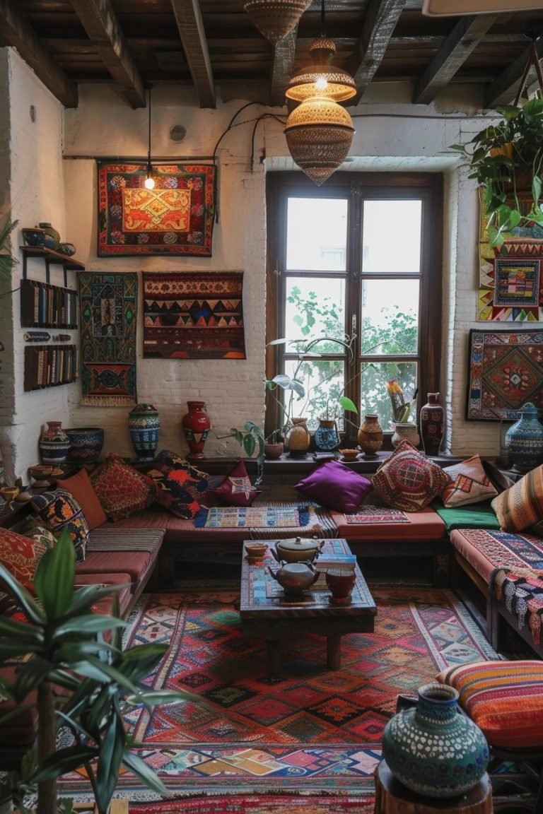 29 Boho Maximalist Living Room Ideas For A Lively Interior - Courtneys ...