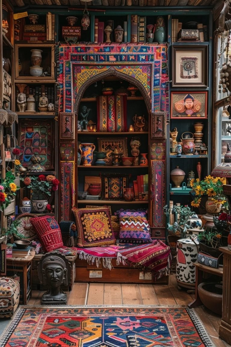 29 Boho Maximalist Living Room Ideas For A Lively Interior - Courtneys ...