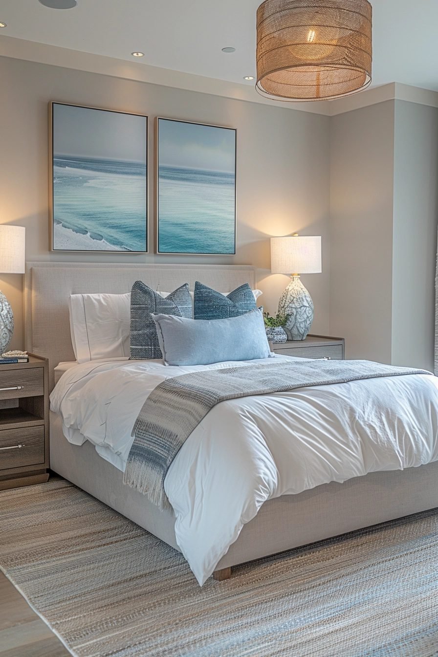 29 Coastal Bedroom Decorating Ideas For A Relaxing Vibe - Courtneys World