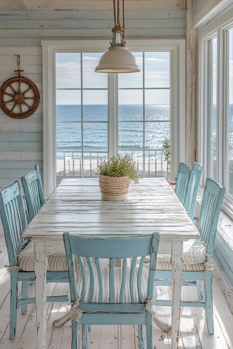29 Shabby Chic Beach Cottage Decor Ideas For A Charming Coastal Home ...