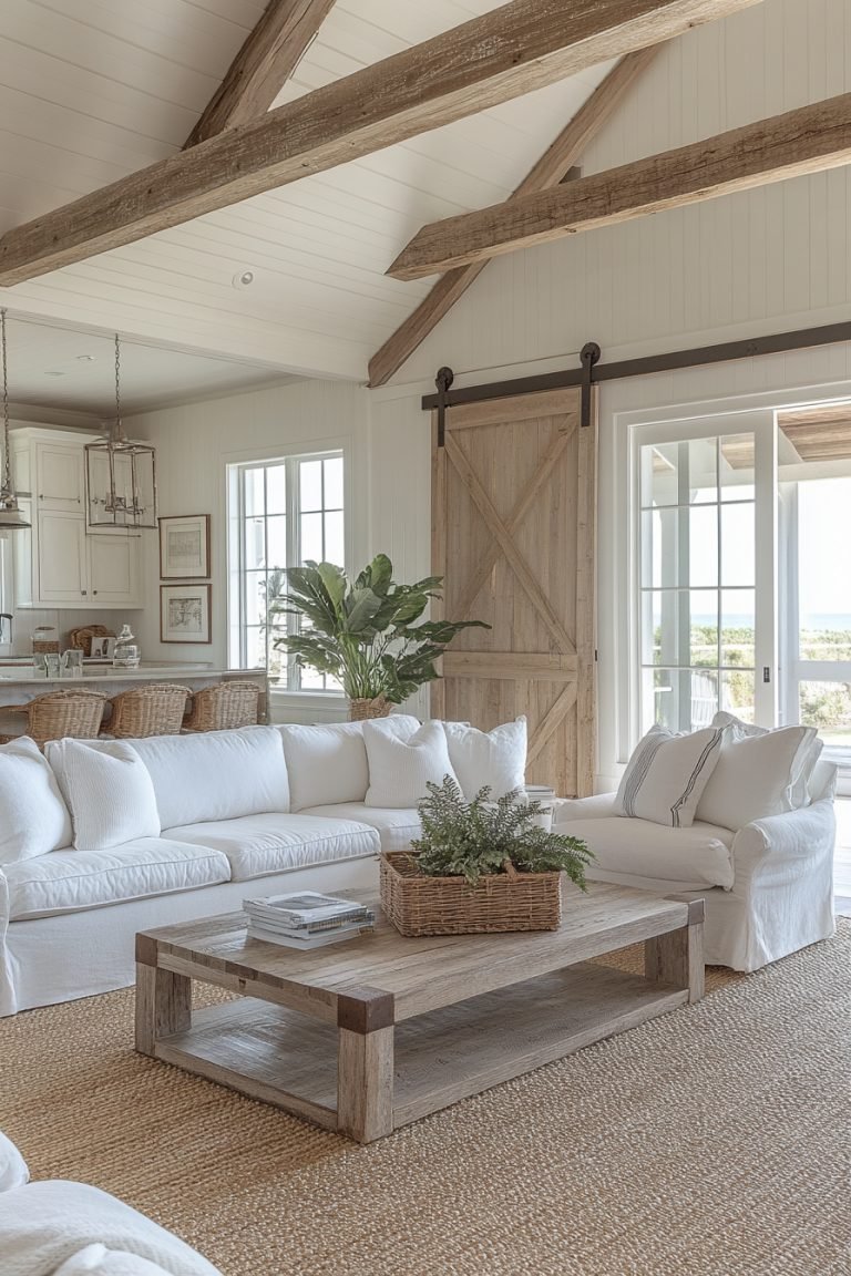 29 Coastal Farmhouse Decor Ideas For A Relaxed Vibe - Courtneys World