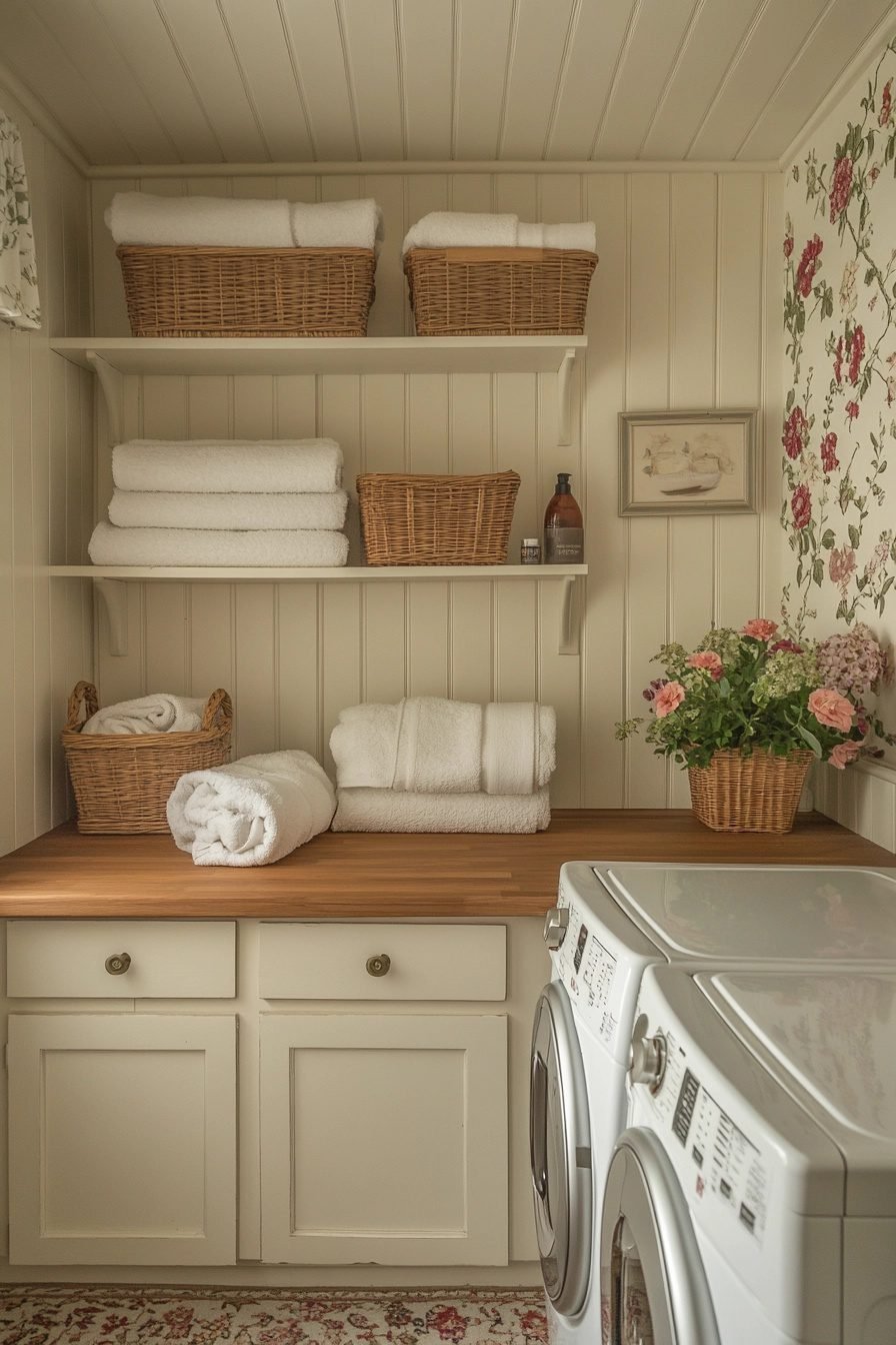 29 Basement Laundry Room Ideas For Ultimate Organization - Courtneys World