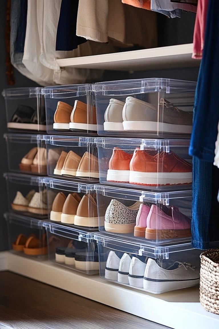 29 Shoe Storage Ideas For Small Spaces To Help You Stay Organized ...