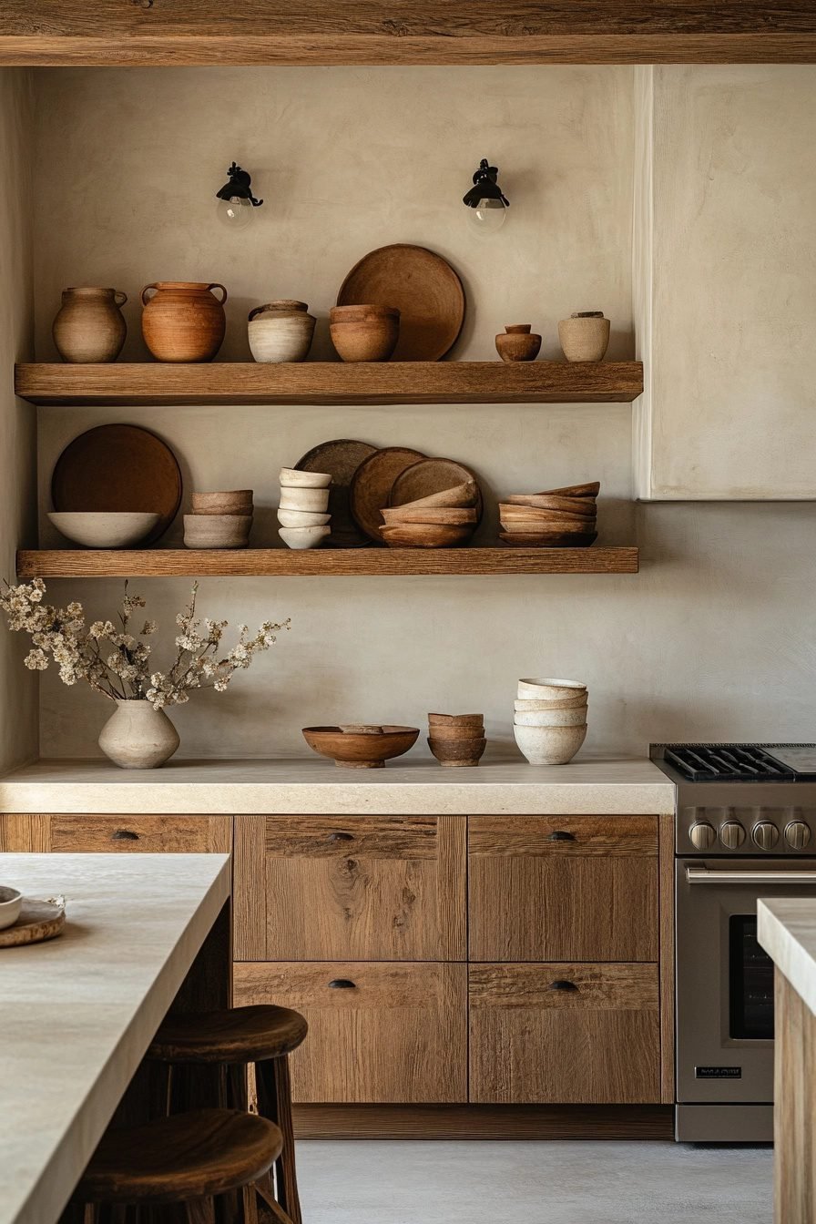 29 Organic Modern Kitchen Inspirations For A Clean And Natural ...