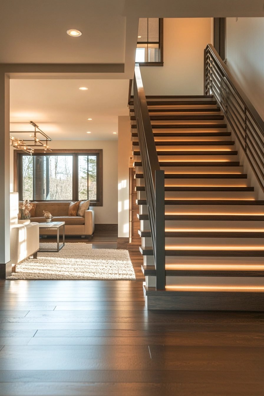 29 Staircase Railing Ideas To Enhance Your Home's Aesthetic - Courtneys ...