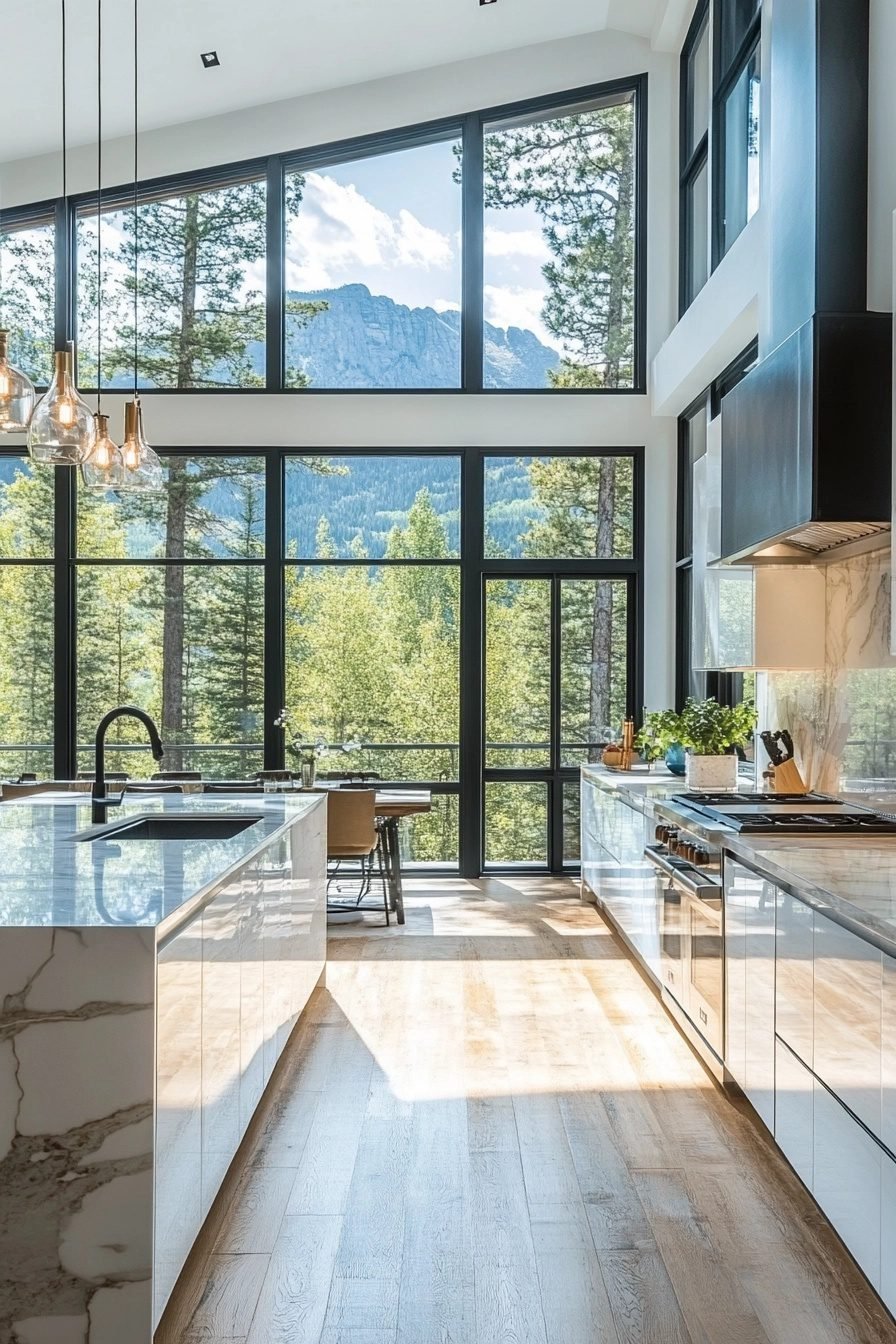 29 Organic Modern Kitchen Inspirations For A Clean And Natural ...