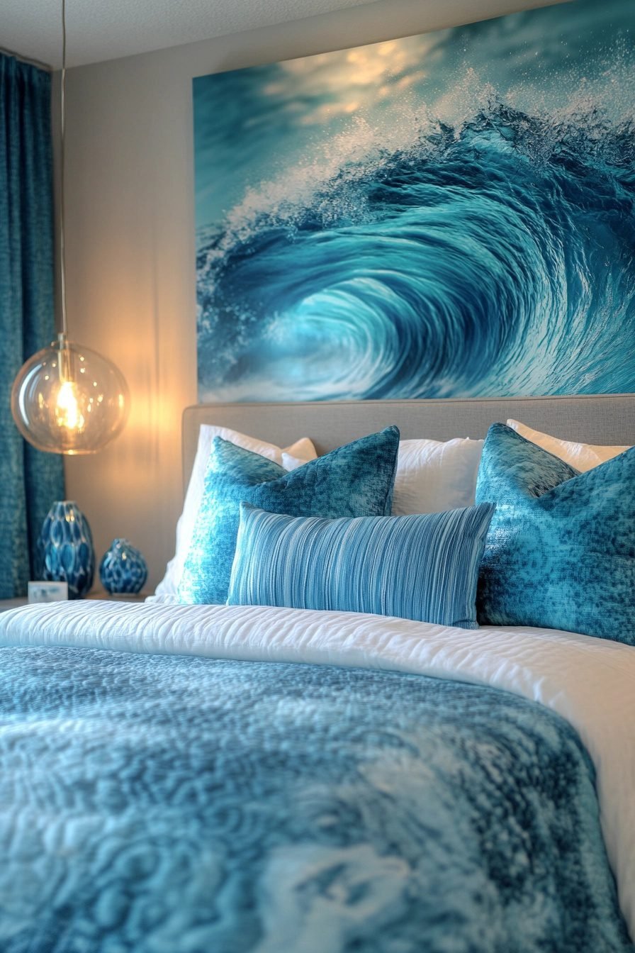 29 Ocean Inspired Bedrooms For A Refreshing Coastal Vibe - Courtneys World