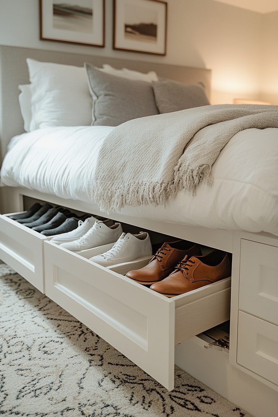 29 Shoe Storage Ideas For Small Spaces To Help You Stay Organized ...