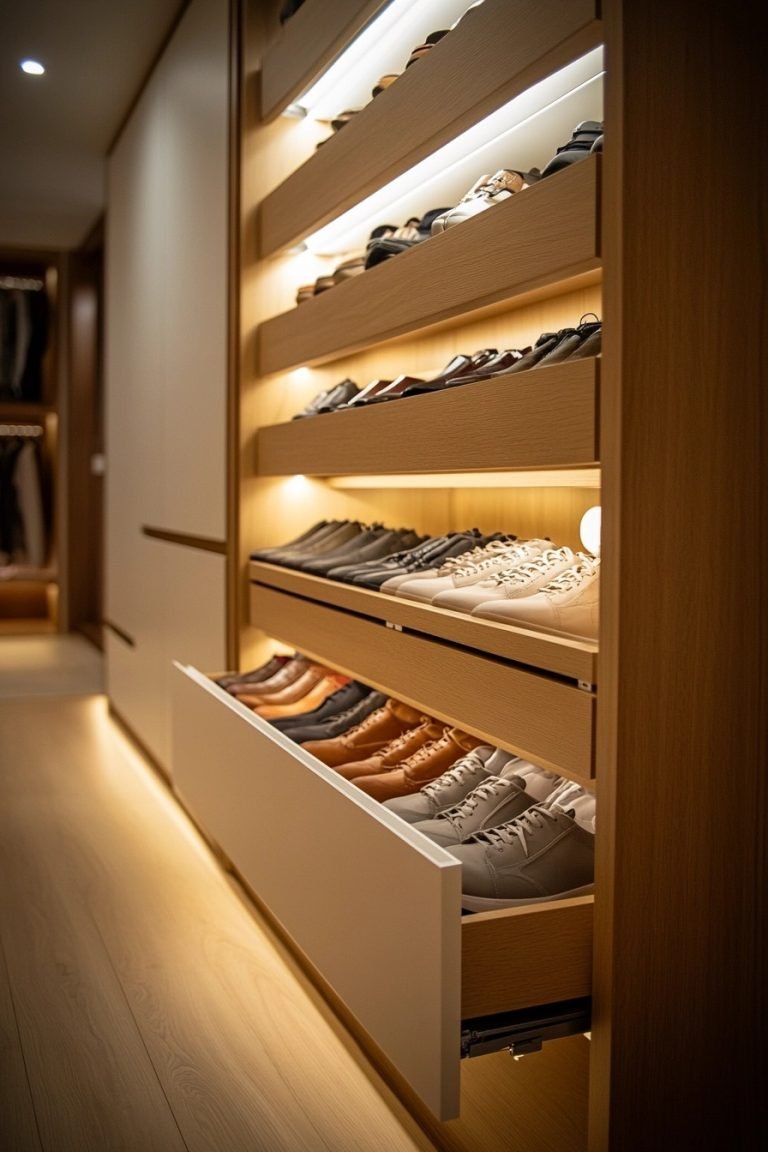 29 Shoe Storage Ideas For Small Spaces To Help You Stay Organized ...