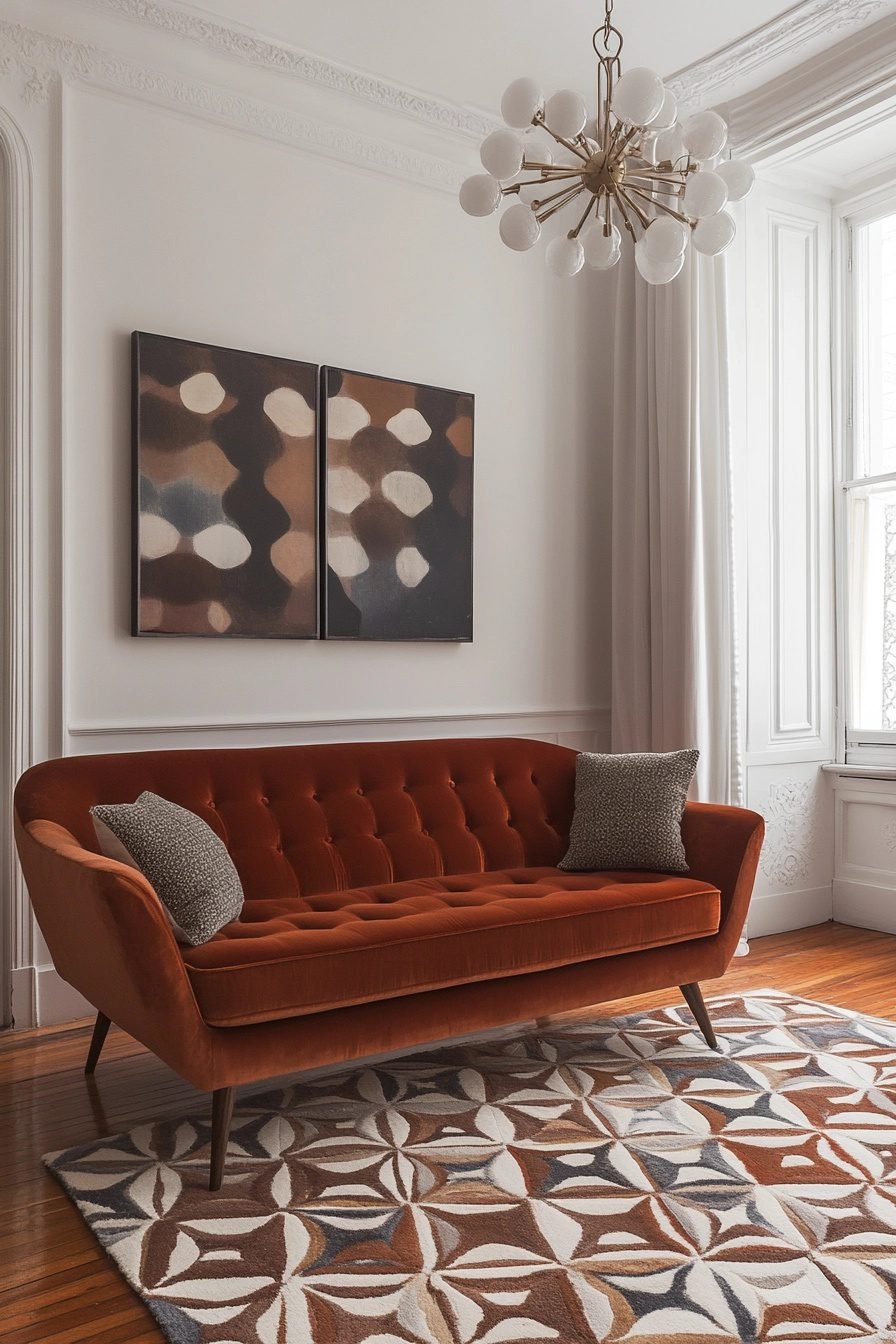 29 Vintage Modern Living Room Ideas For A Fresh Take On Classic Style - Courtneys World