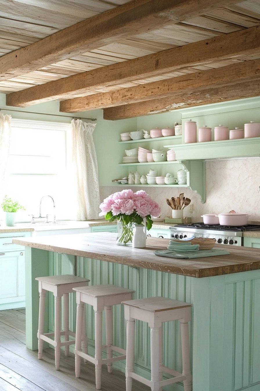 29 Shabby Chic Kitchen Ideas For A Cozy Cooking Space - Courtneys World