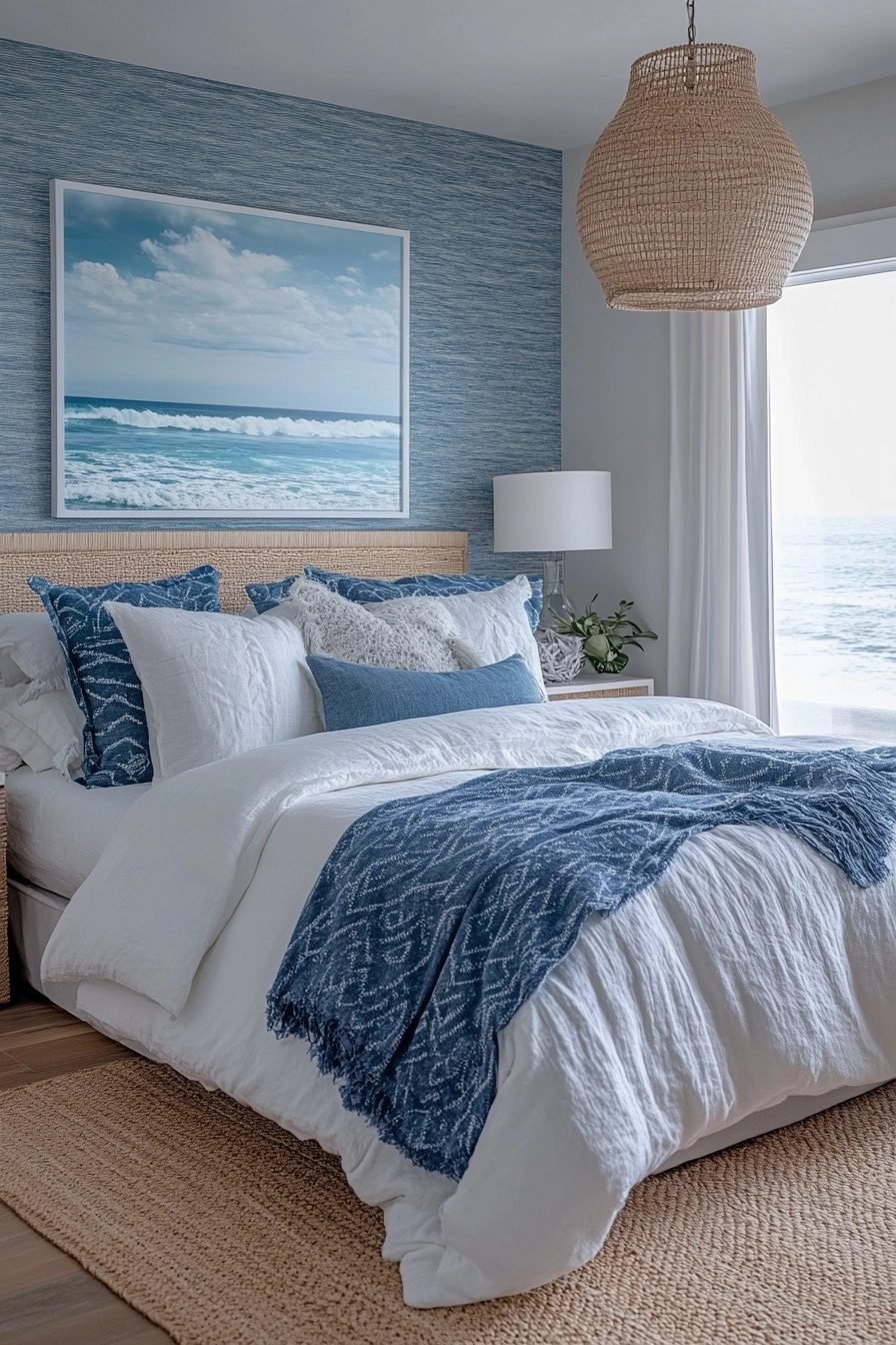 29 Ocean Inspired Bedrooms For A Refreshing Coastal Vibe - Courtneys World