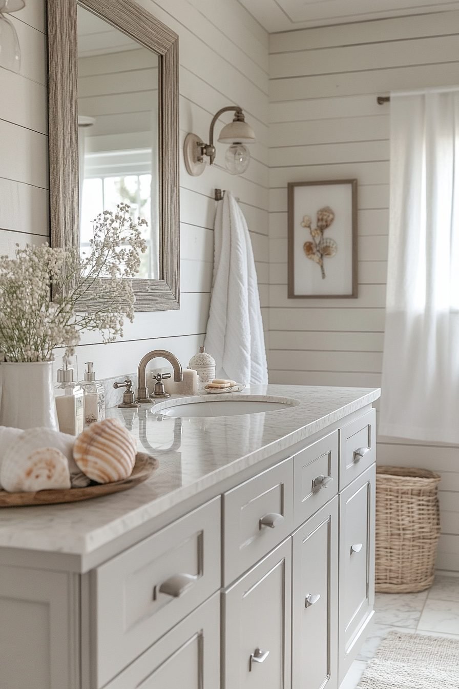 29 Coastal Farmhouse Decor Ideas For A Relaxed Vibe - Courtneys World