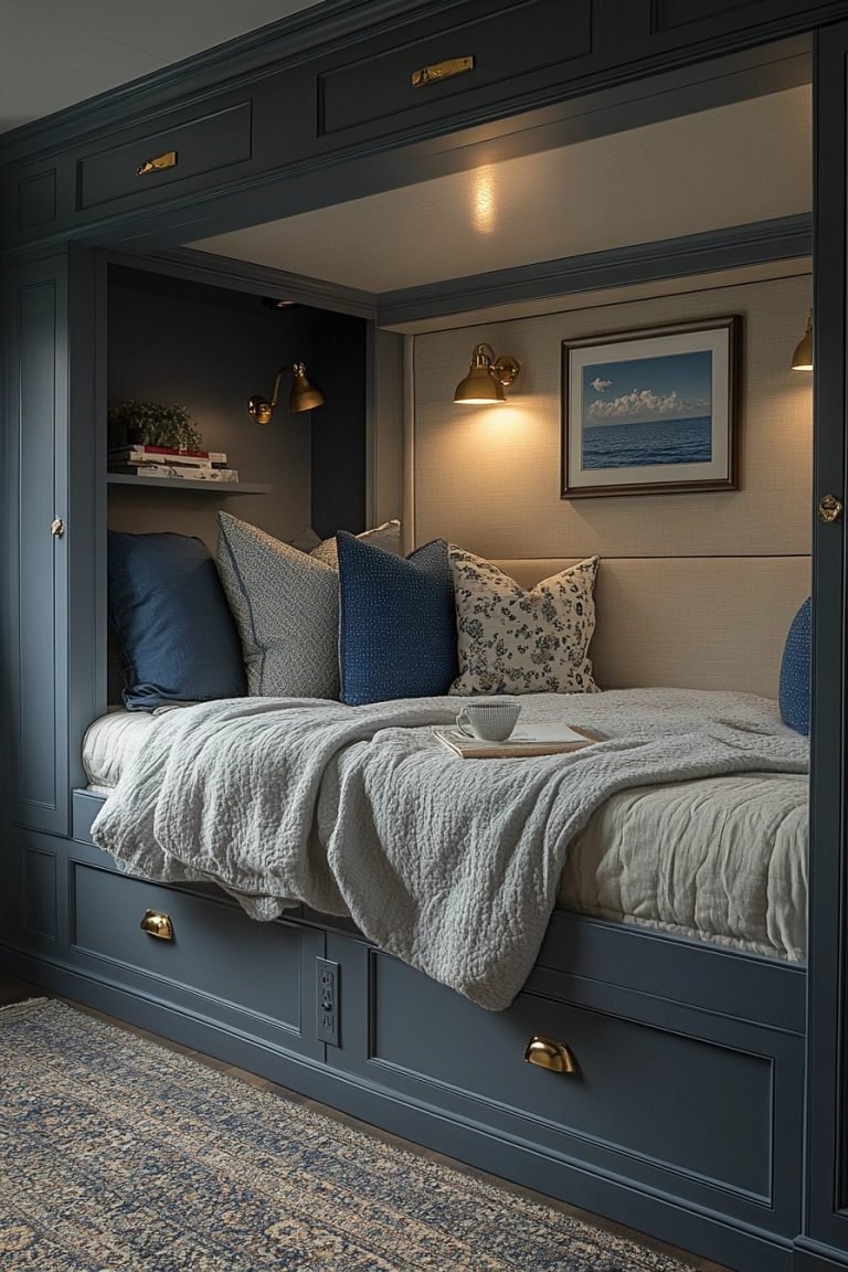 29 Nautical Themed Bedrooms To Capture The Spirit Of The Sea ...
