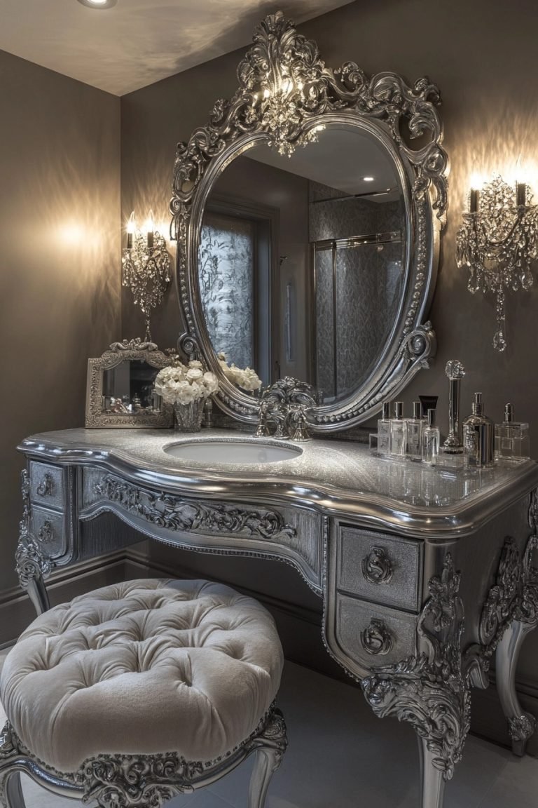 29 Art Deco Bathroom Ideas To Transform Your Space Into A Glamorous ...