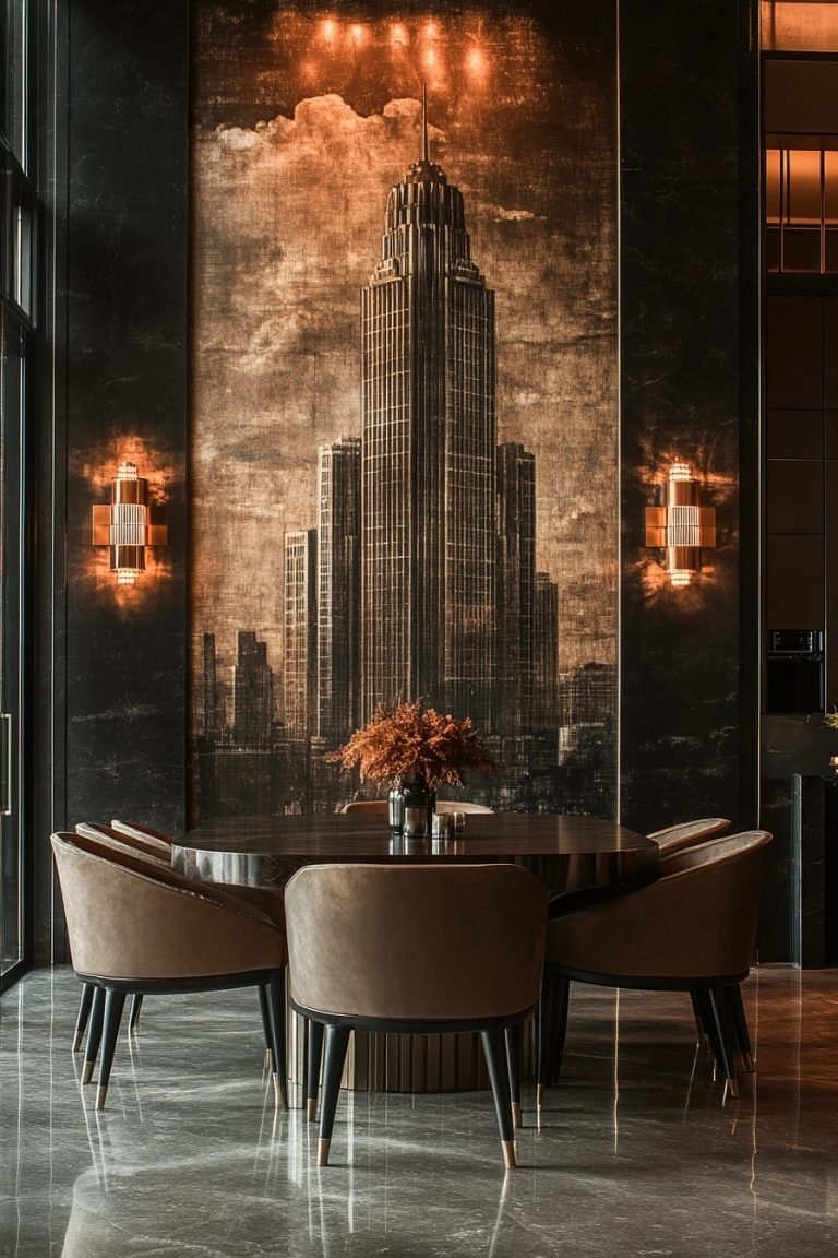 29 Art Deco Dining Room Ideas For A Glamorous Dining Experience ...